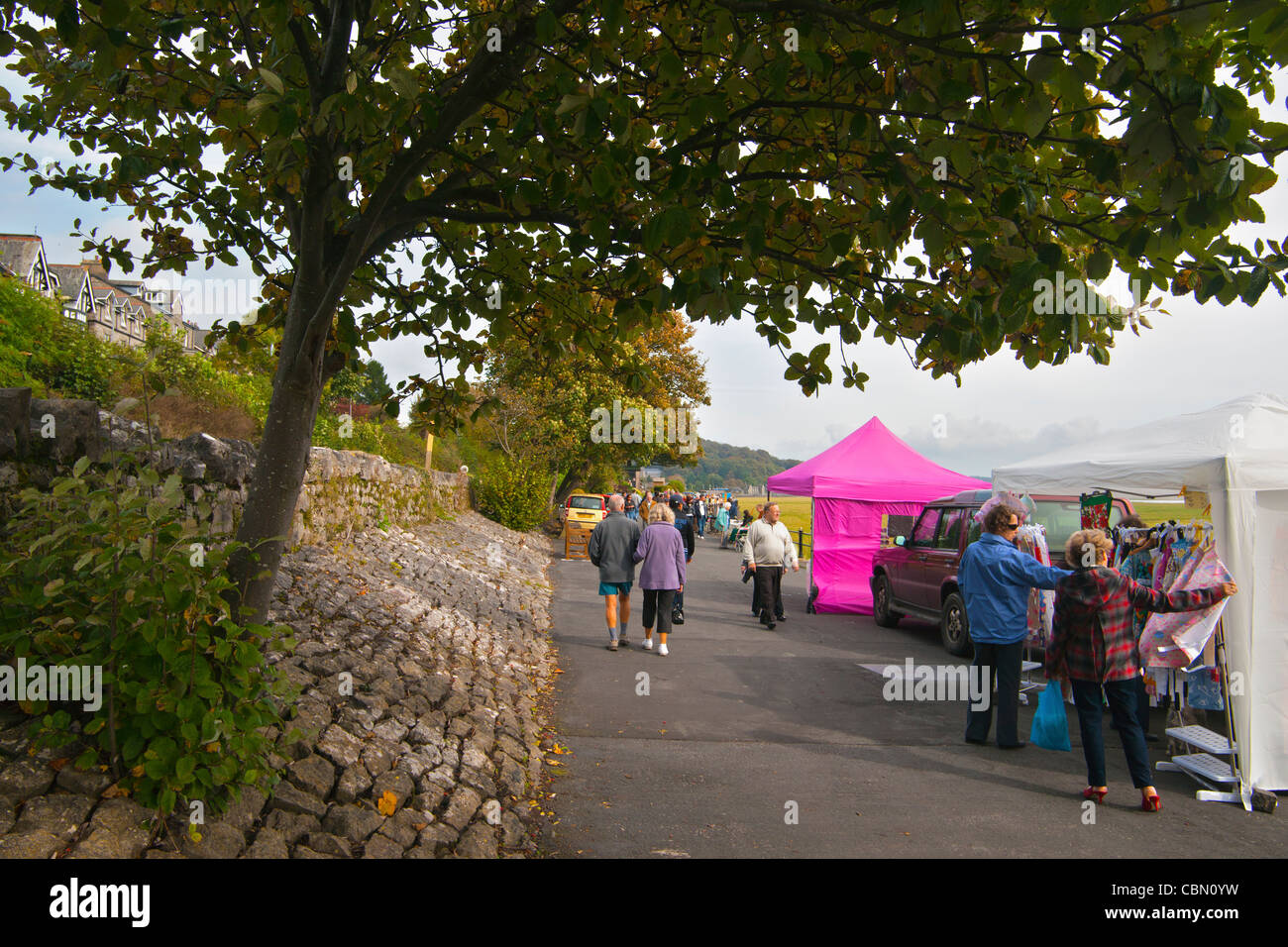 Grange Over Sands Promenade High Resolution Stock Photography and ...