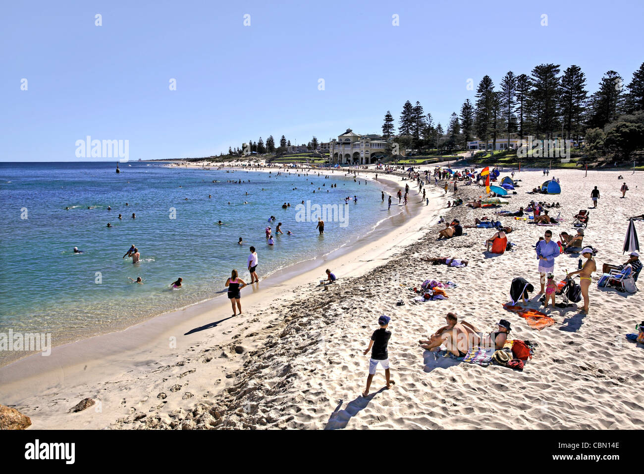 Cottesloe Beach foreshore, Perth, Western Australia Stock Photo - Alamy