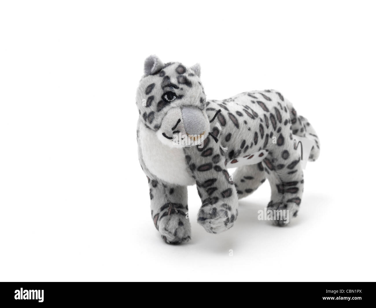 Small Soft Toy Snow Leopard Stock Photo - Alamy