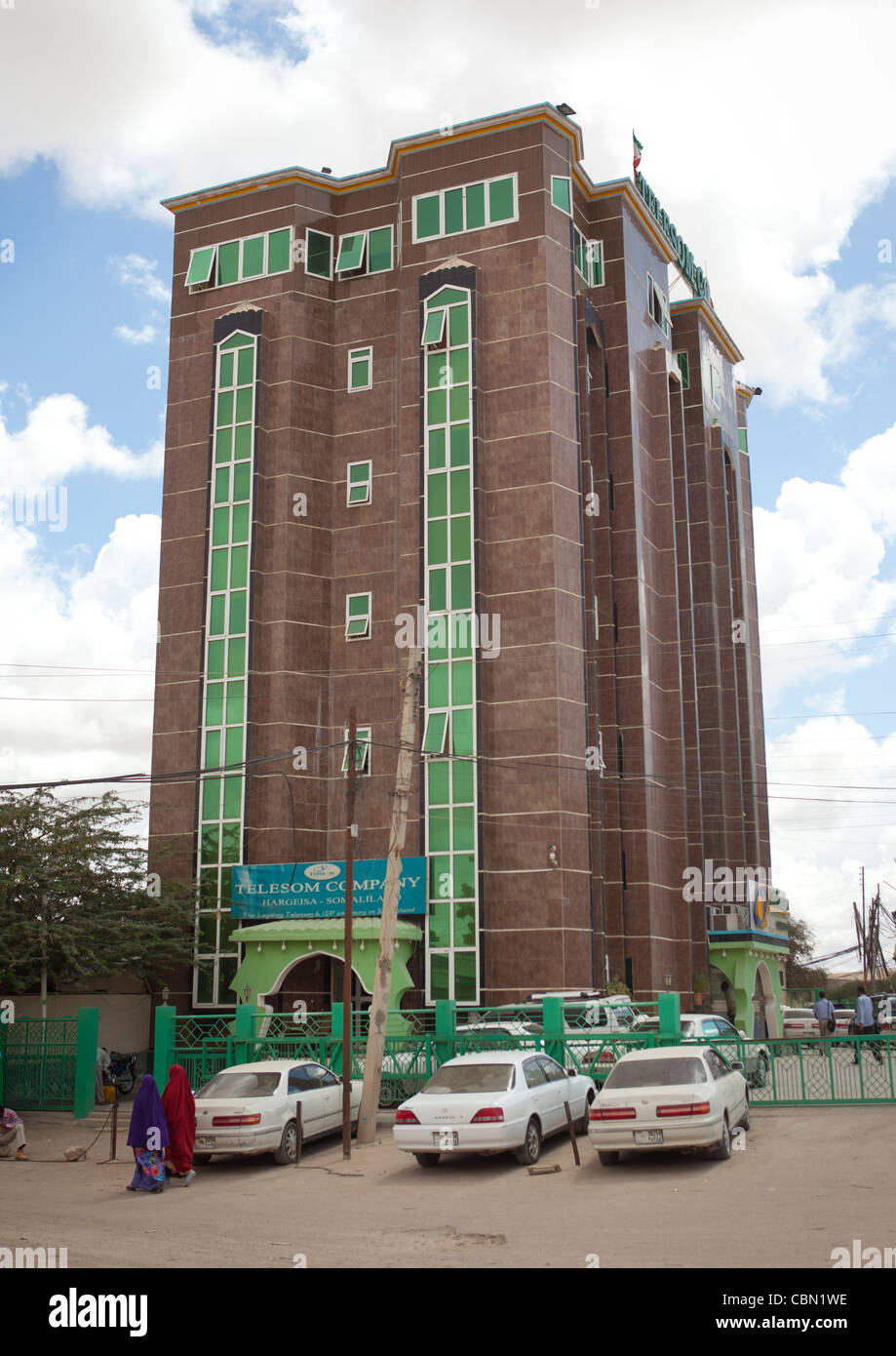 Telesom Telecom Company Building In Hargeisa Somaliland Stock Photo - Alamy