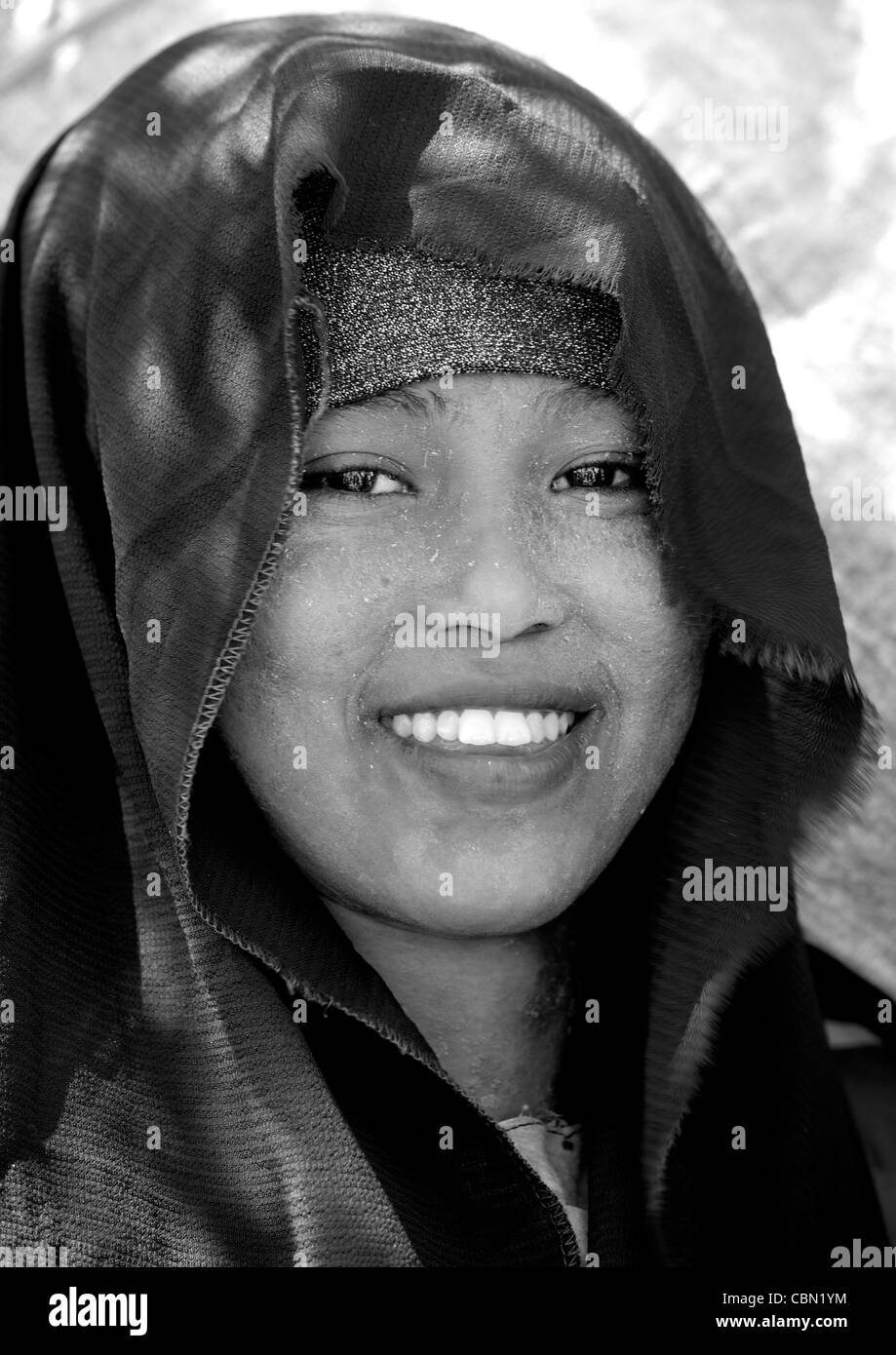 Smiling one woman only young woman african somali smile soma hi-res ...