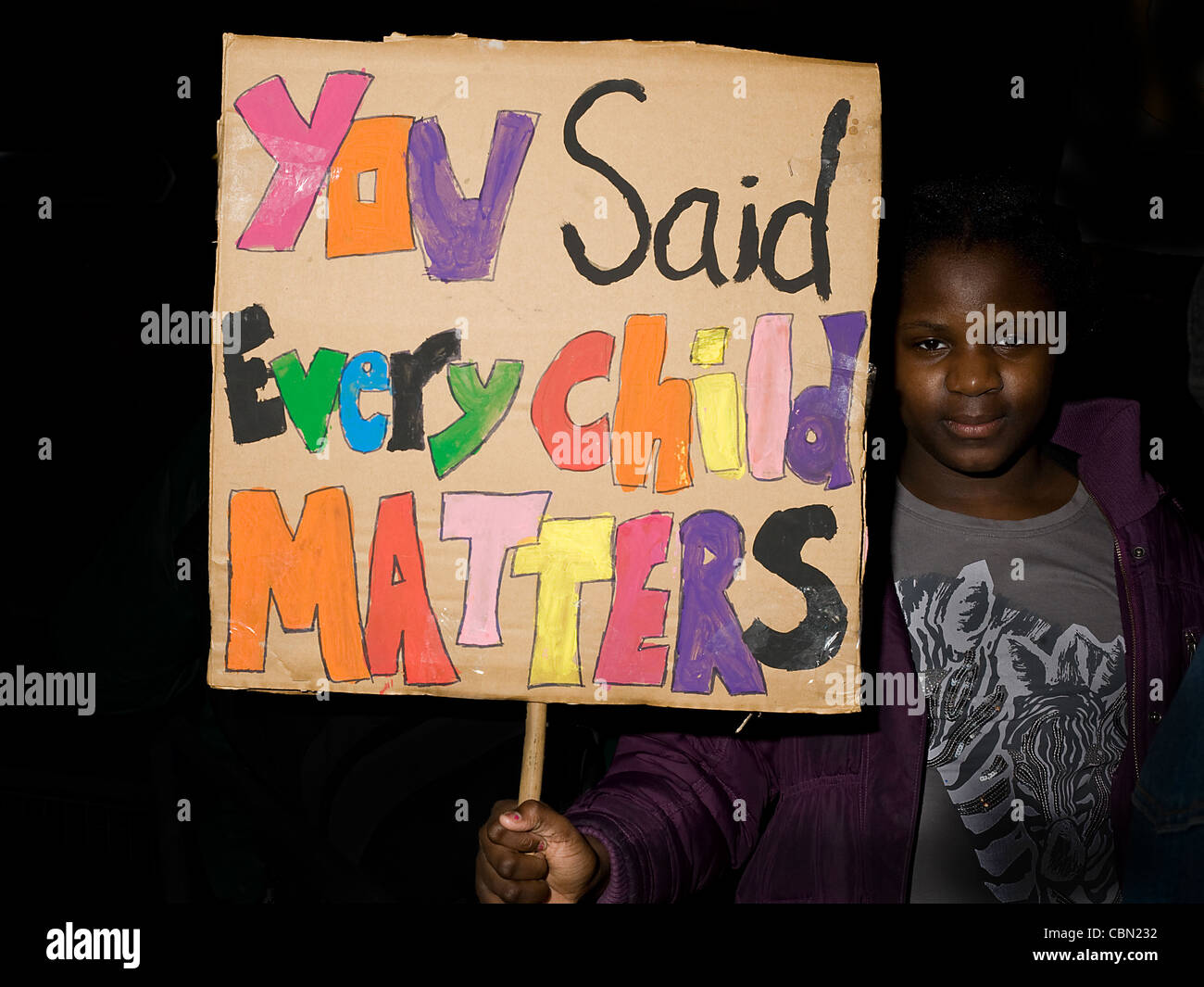 Every child matters sign hi-res stock photography and images - Alamy