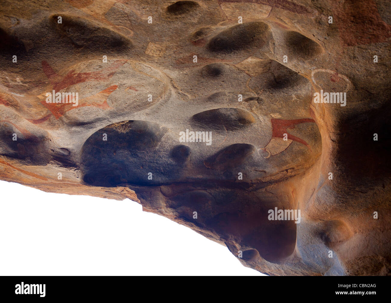 Ochre cave paintings hi-res stock photography and images - Alamy