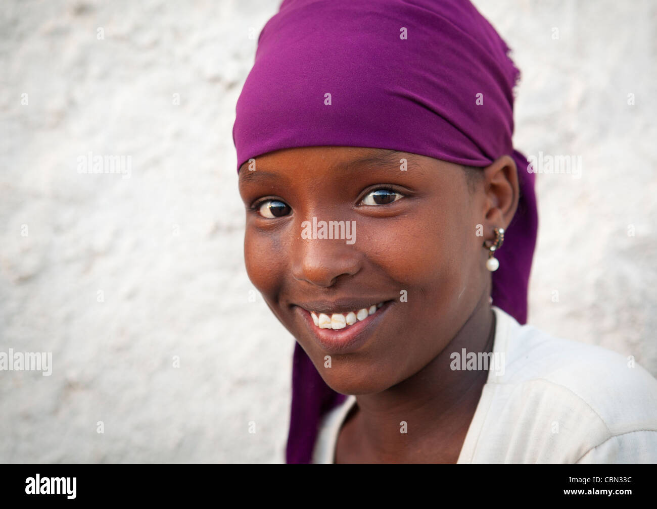 Somaliland somalia horn of africa africa woman outdoors exterior ...