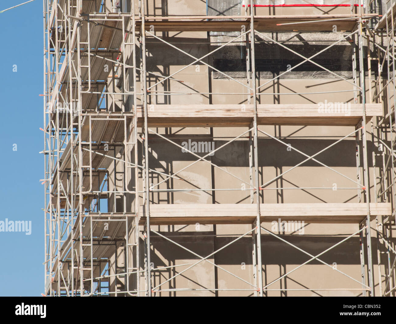 Construction site of the new hotel building Stock Photo - Alamy