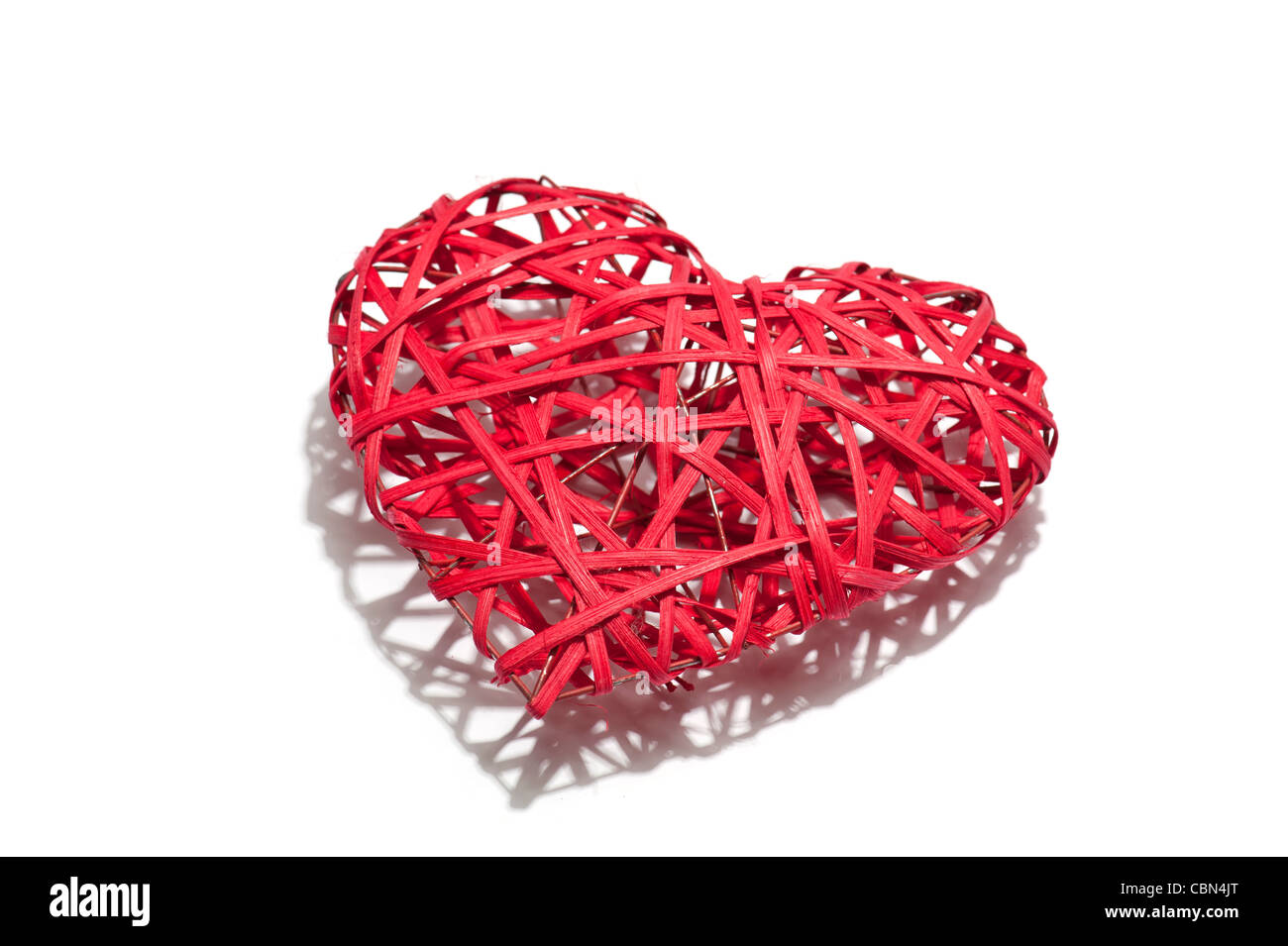 A heart shaped decoration Stock Photo - Alamy