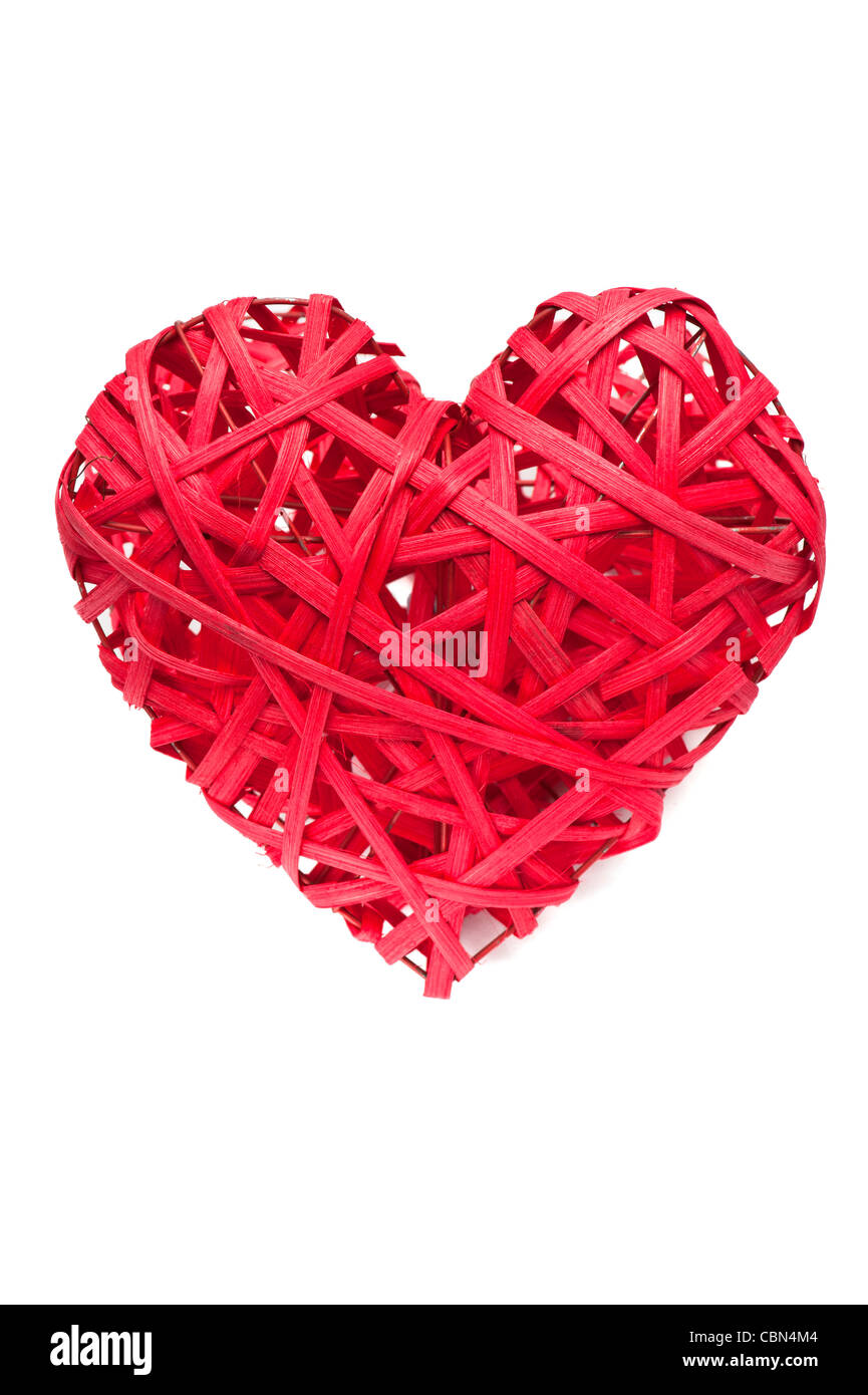 A heart shaped decoration Stock Photo - Alamy