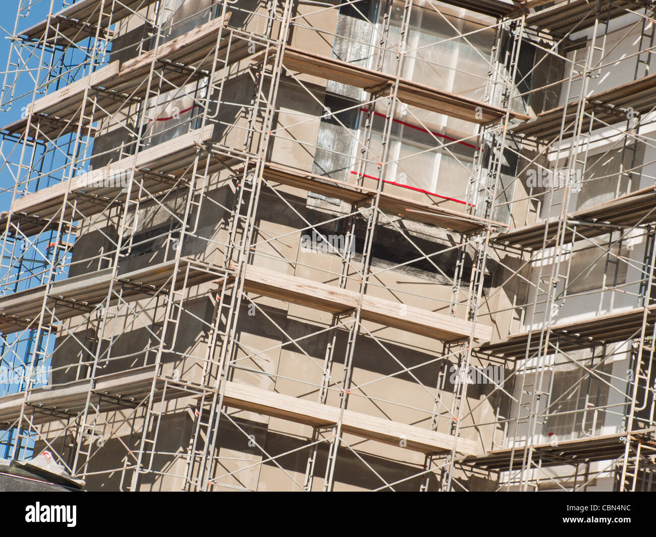 Construction site of the new hotel building Stock Photo - Alamy
