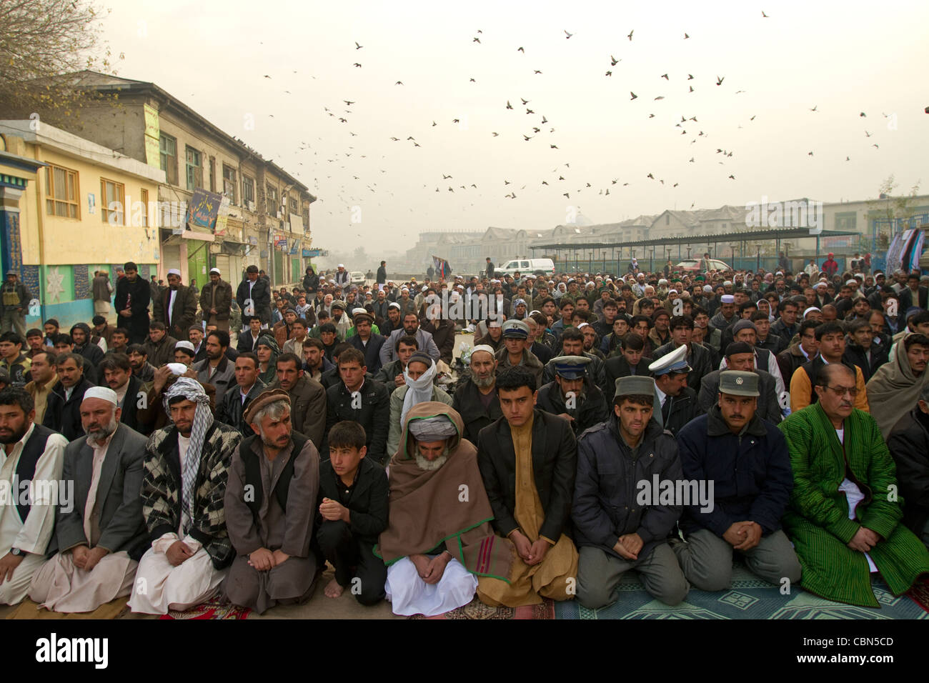 Friday praying in Shah-Do Shamshira Mosque Kabul Afghanistan Stock ...