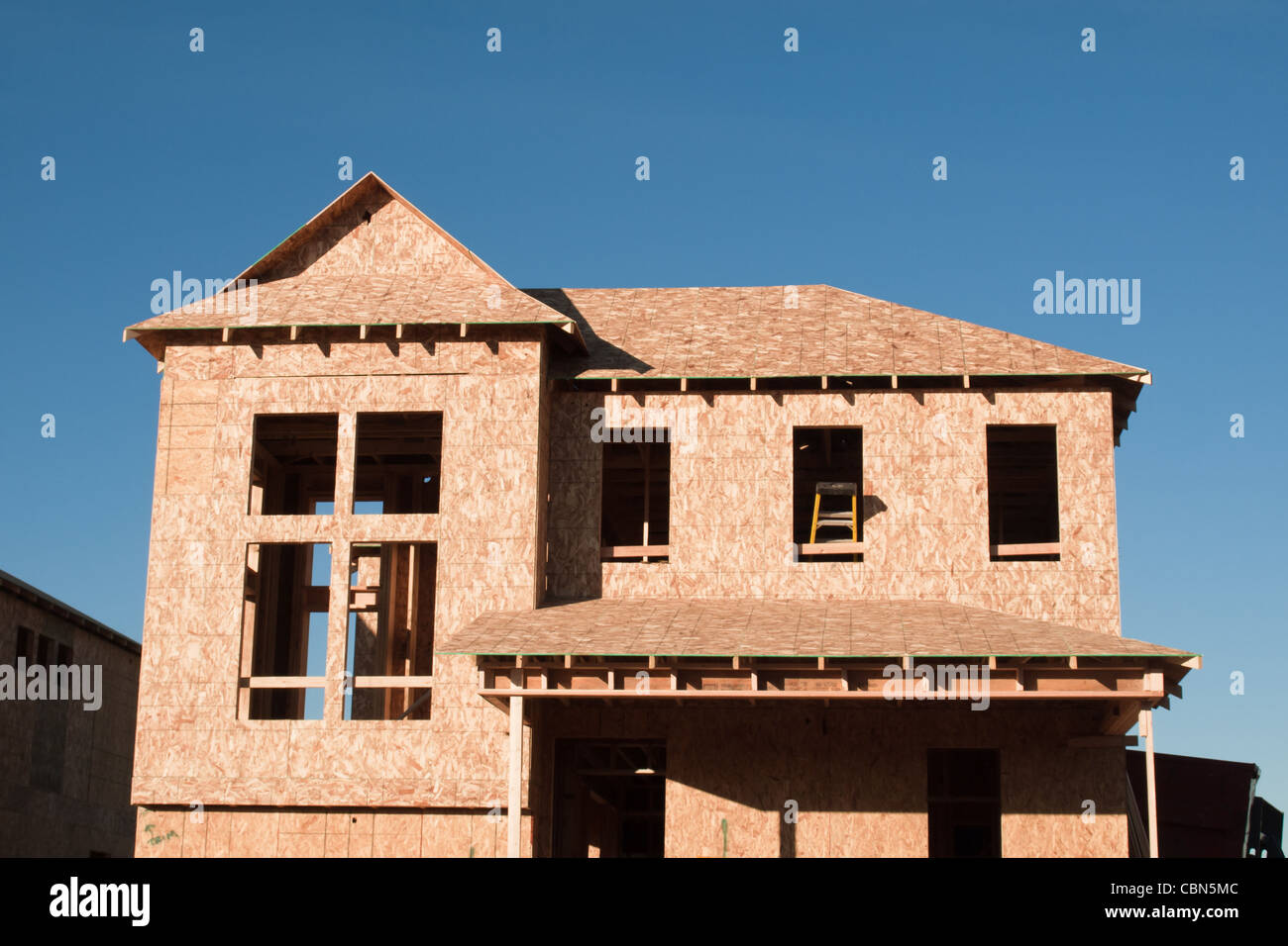 Construction site of the new house Stock Photo - Alamy