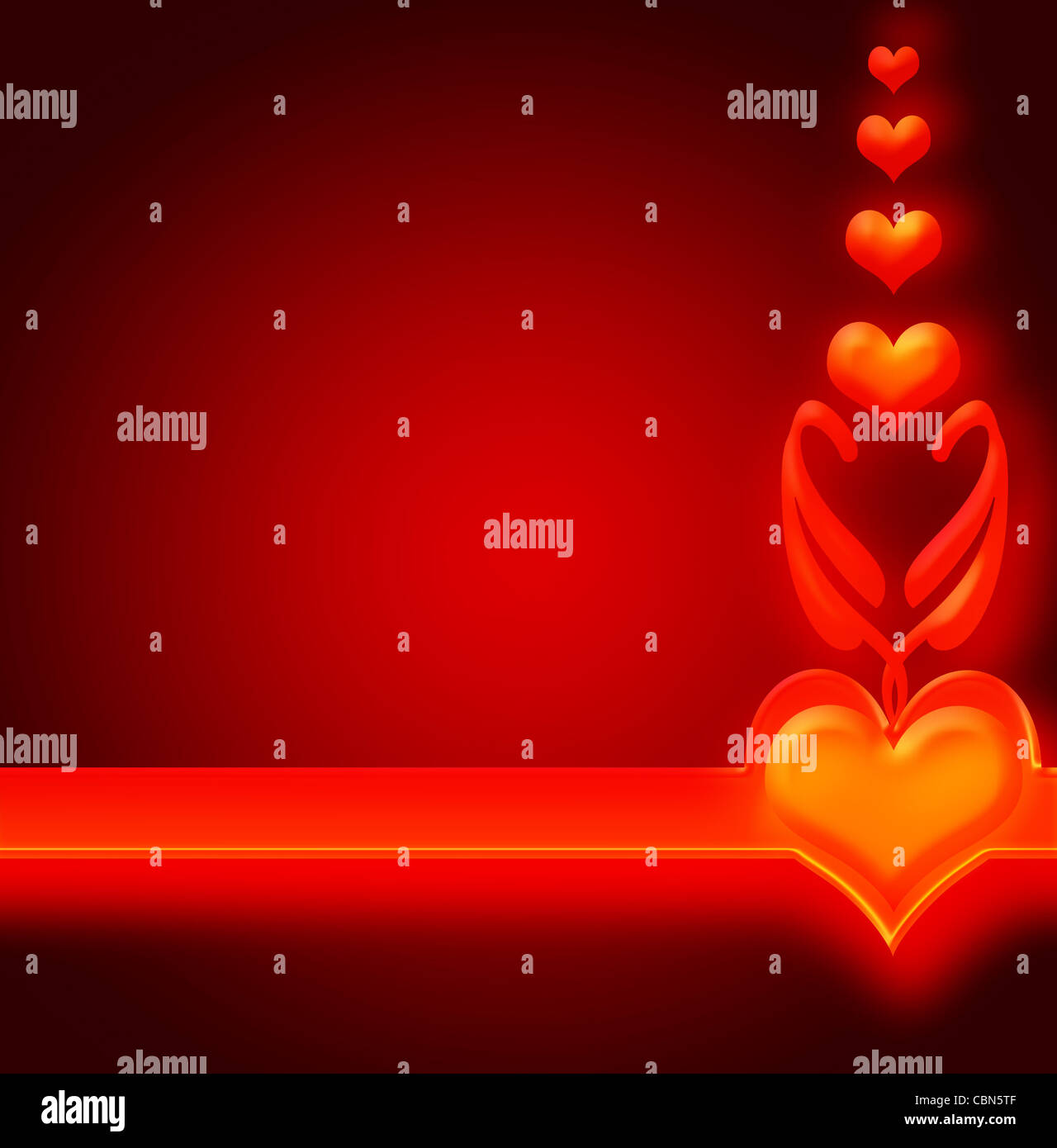 Hearts of lovers hi-res stock photography and images - Alamy