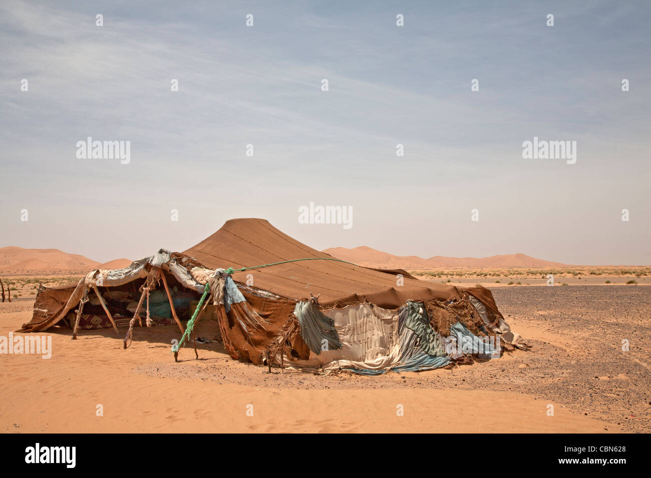 Berber tent in the Sahara Desert, Morocco Stock Photo - Alamy
