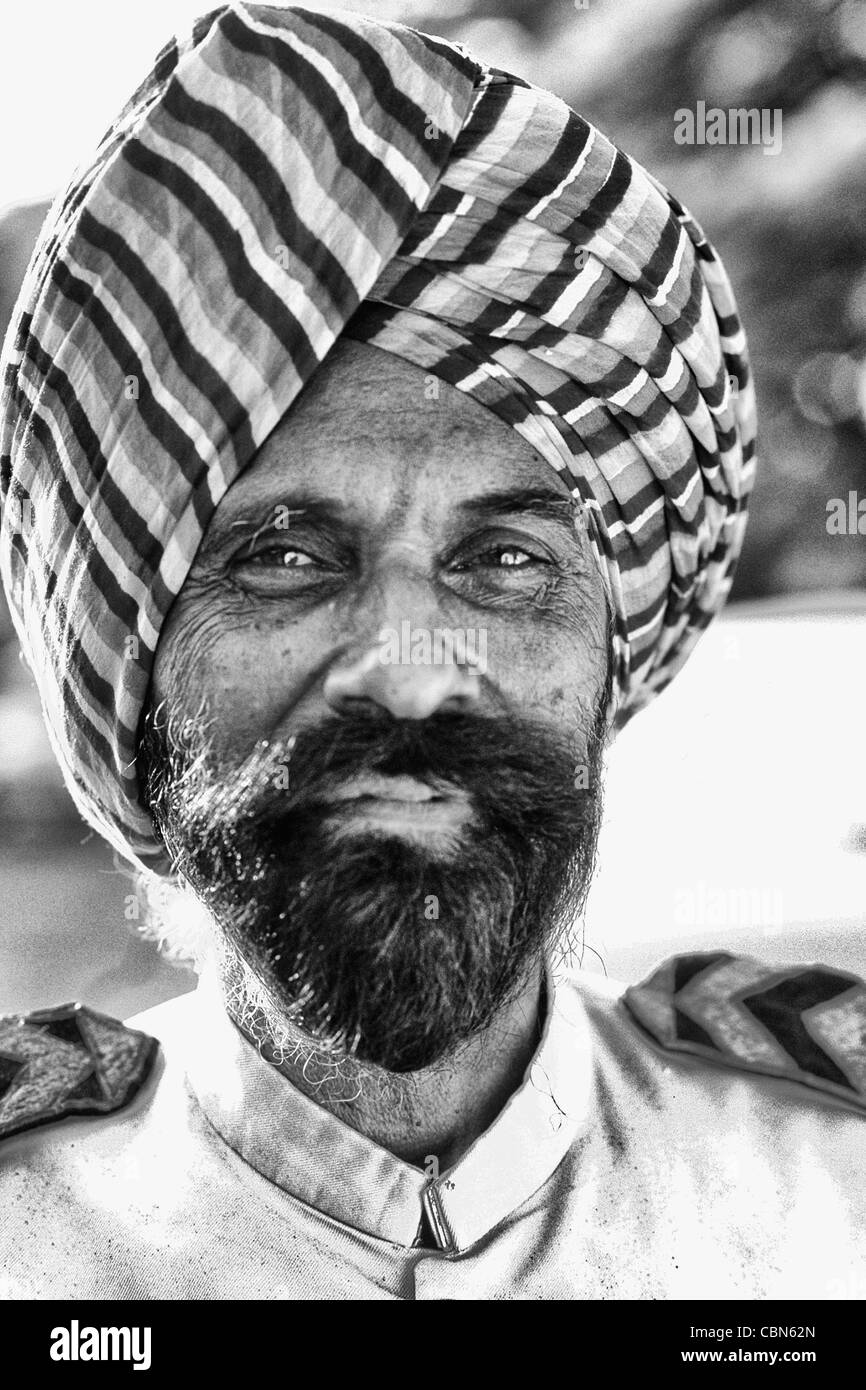 Colorful Portrait of Wealthy Hindu Man in India Stock Photo - Alamy
