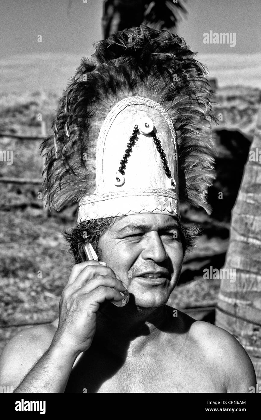 Chile easter island native rapa hi-res stock photography and images - Alamy