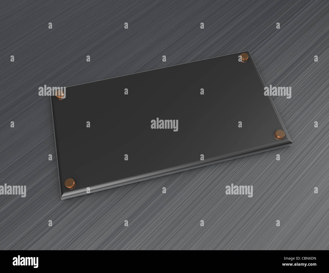3d rendering, design element, Metal plate background Stock Photo - Alamy