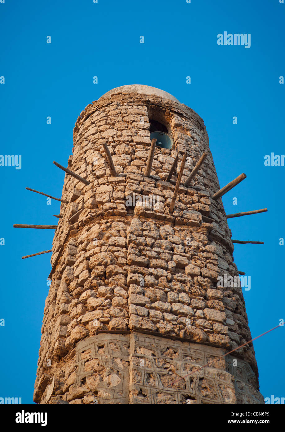 Zeila New Mosque And Minaret In Zeila Somaliland Stock Photo - Alamy