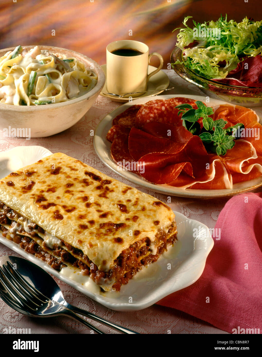 Italian meats hi-res stock photography and images - Alamy