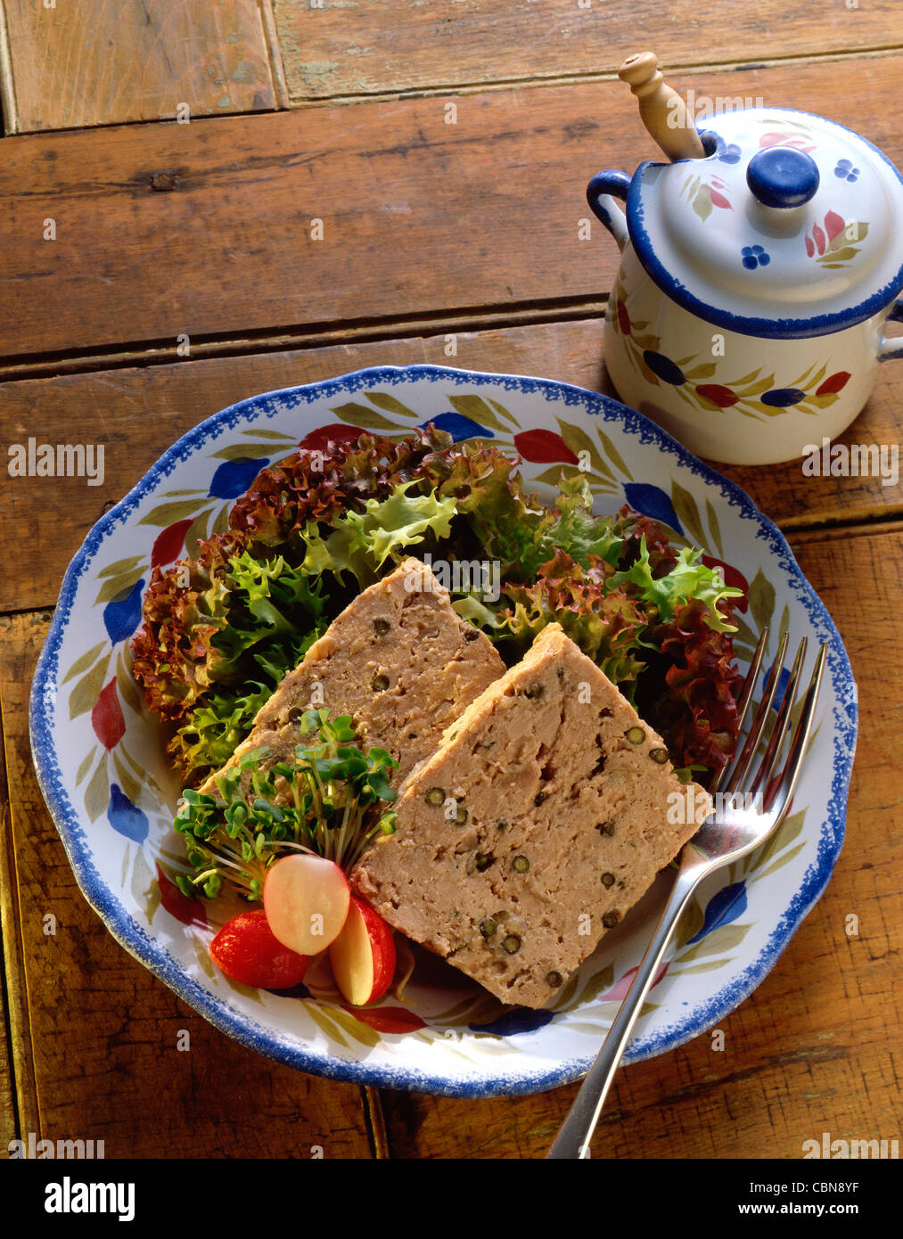 Terrine de foie hi-res stock photography and images - Alamy