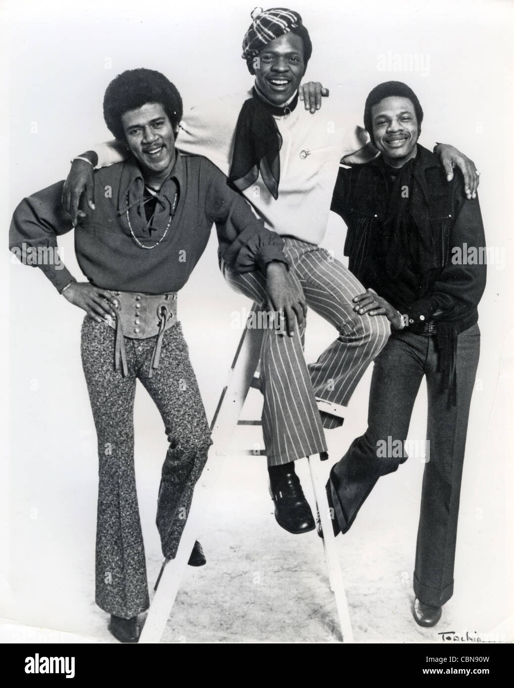 DELFONICS Promotional photo of US vocal group about 1968 Stock Photo ...