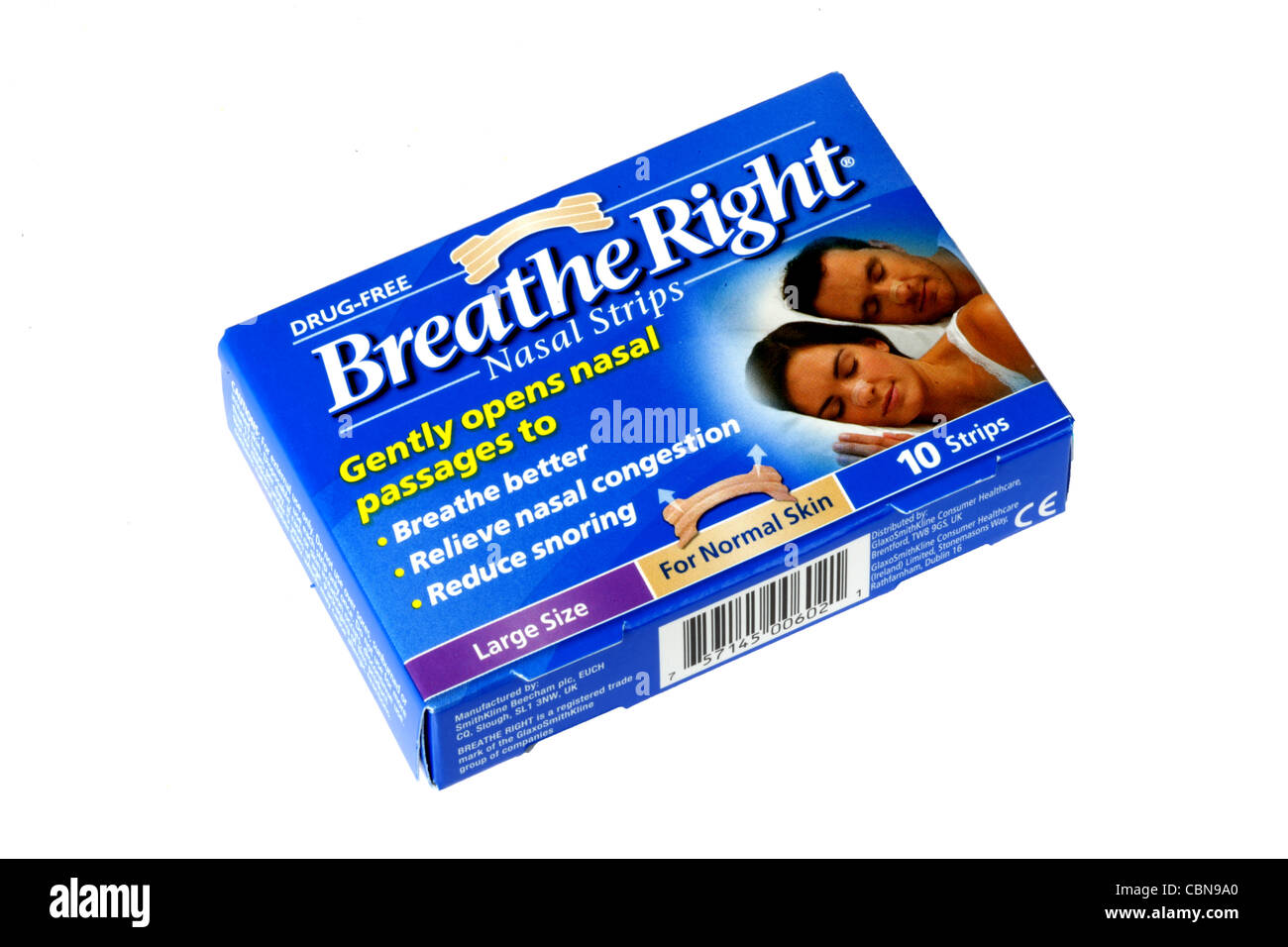 Breathe right nasal strips hi-res stock photography and images - Alamy