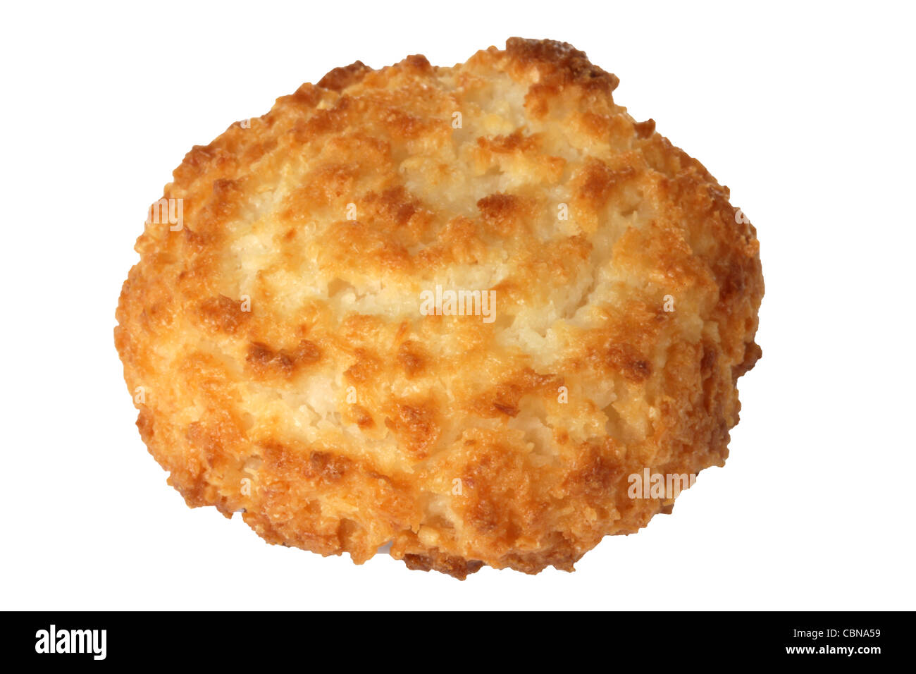Coconut Macaroon Biscuit Stock Photo - Alamy