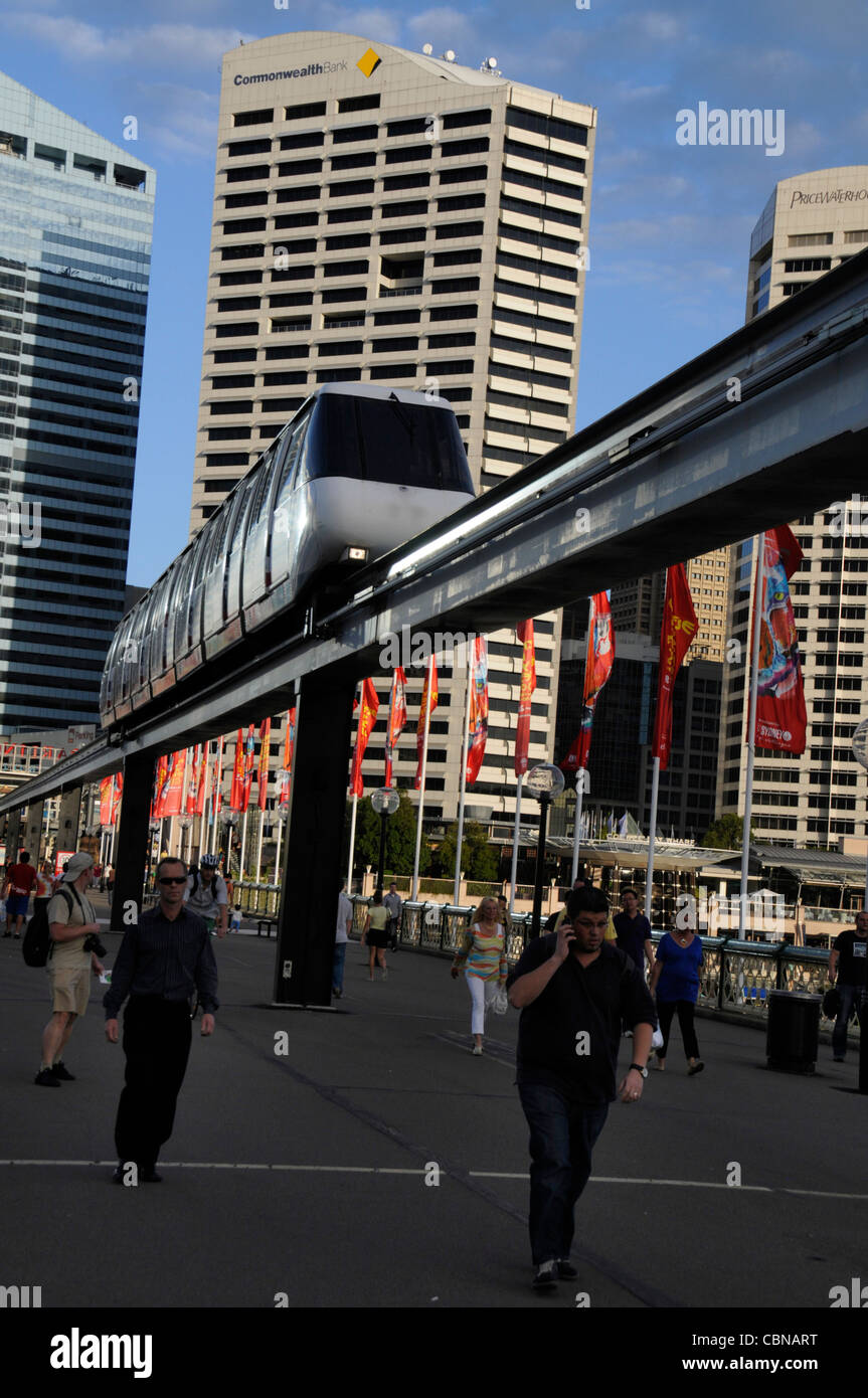 Sydney monorail hi-res stock photography and images - Alamy