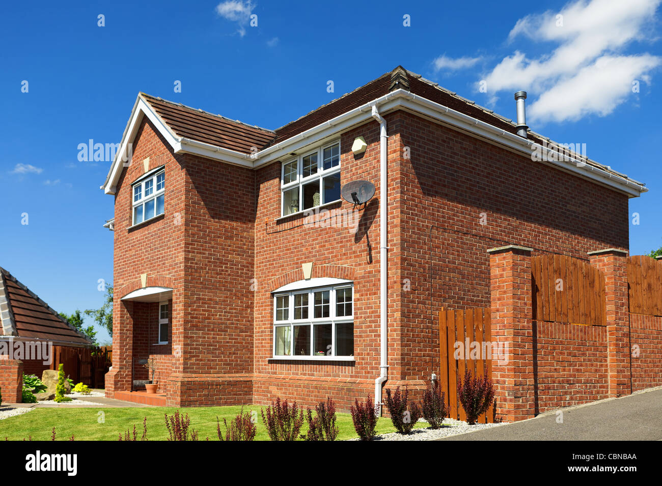New family house Stock Photo - Alamy