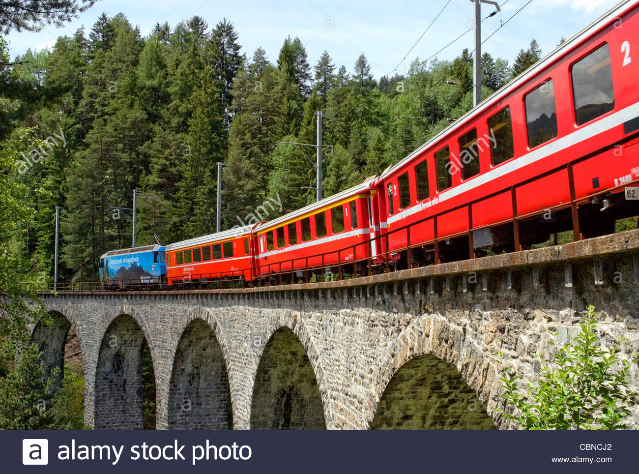 Glacier Express Train Stock Photos & Glacier Express Train Stock Images ...