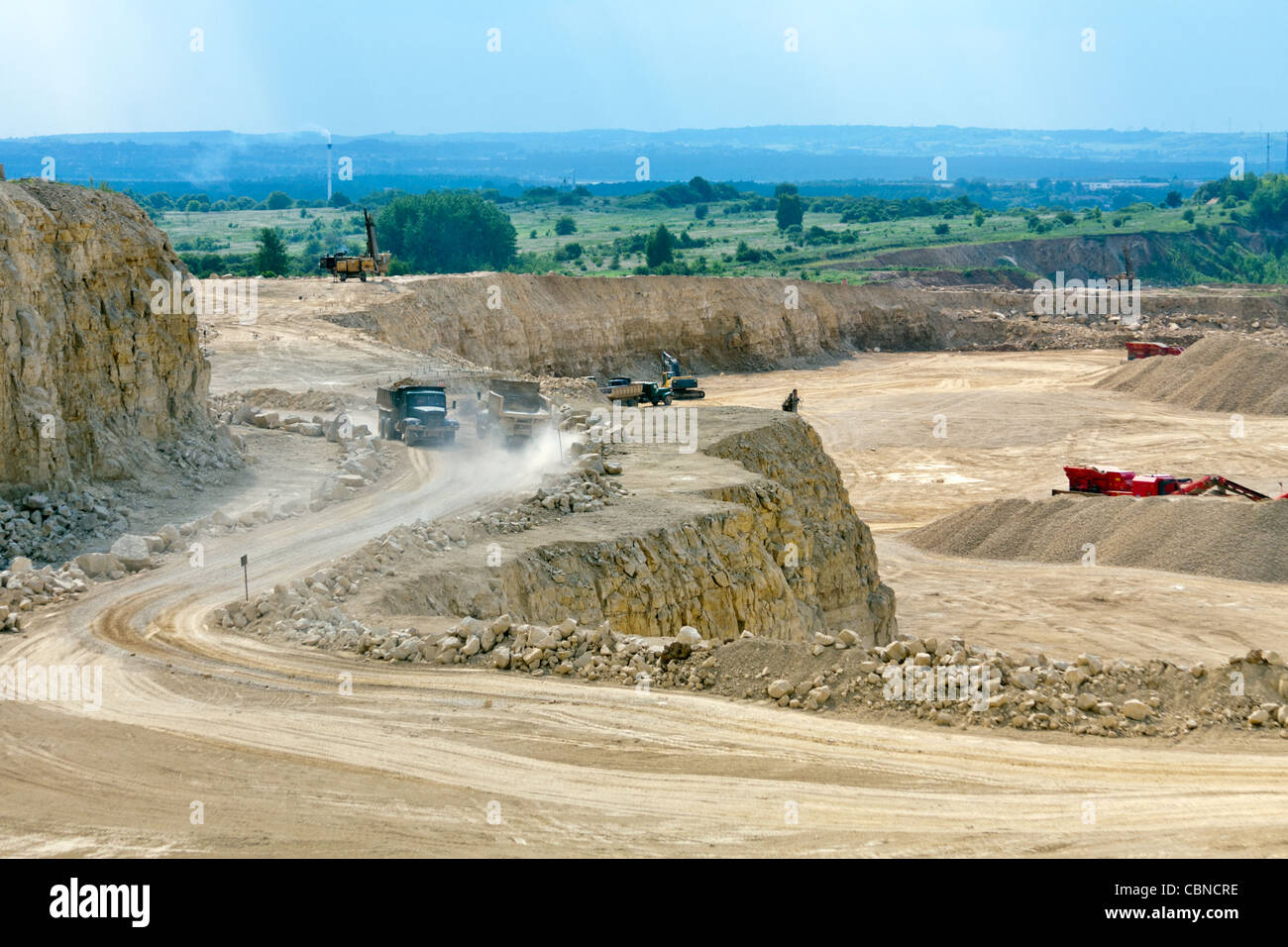 Copper ore stone mine hi-res stock photography and images - Alamy