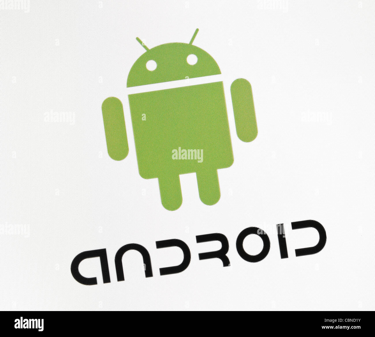 Android logo hi-res stock photography and images - Alamy