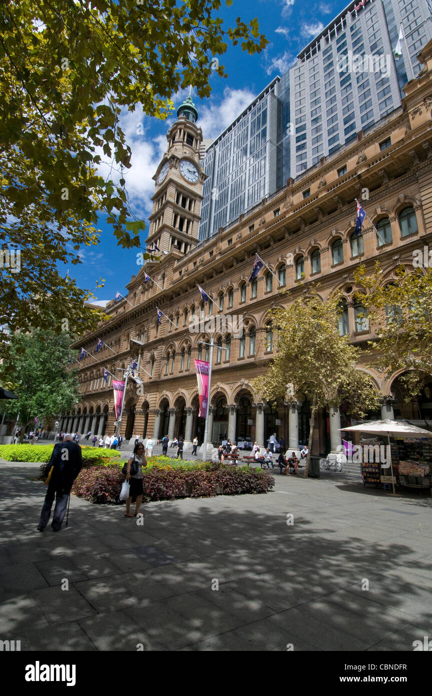 The main facade of the former General Post Office (GPO) Building with ...
