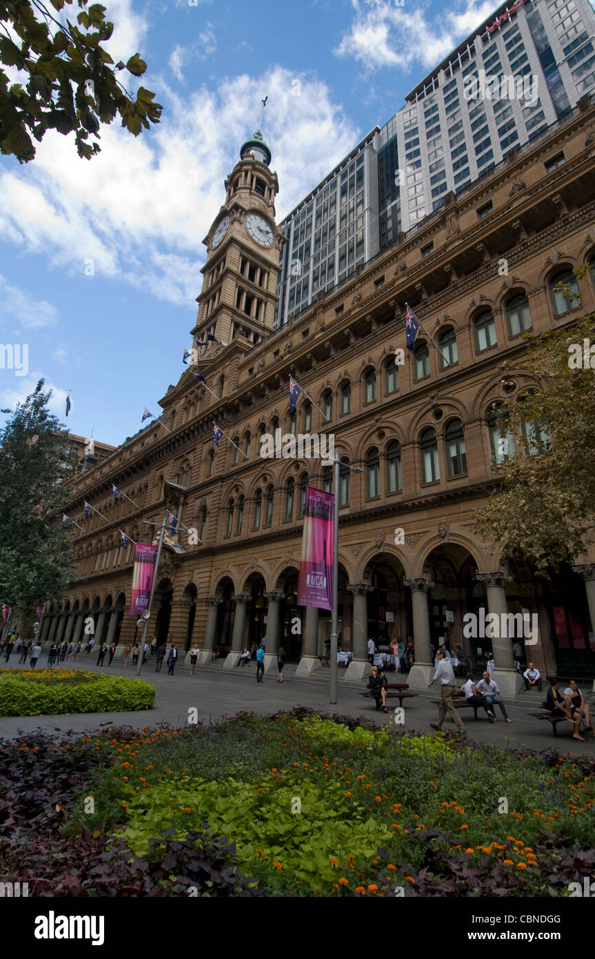 The main facade of the former General Post Office (GPO) Building with ...