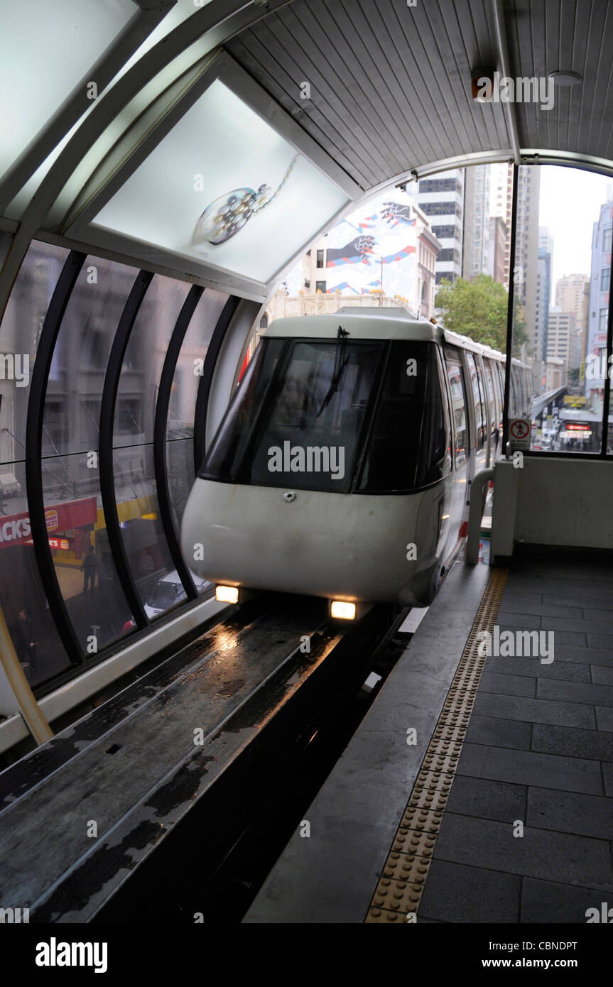 Sydney's small monorail system in Sydney, New South Wales,Australia ...