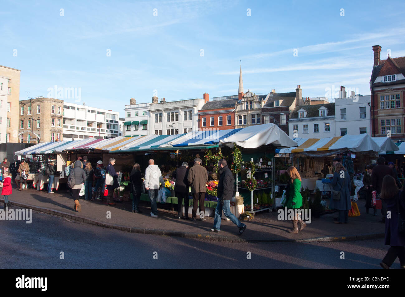 Market square cambridge england hi-res stock photography and images - Alamy