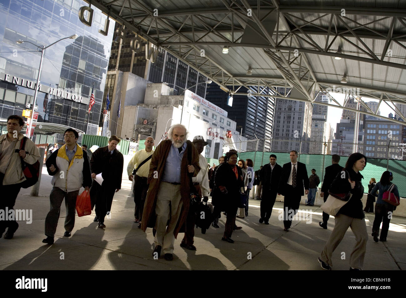 Post 9/11 World Trade Center PATH and subway station in New York City ...