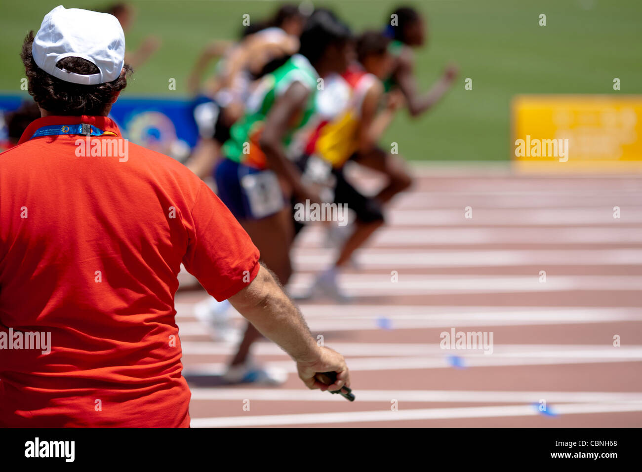 Olympic Running Race Start