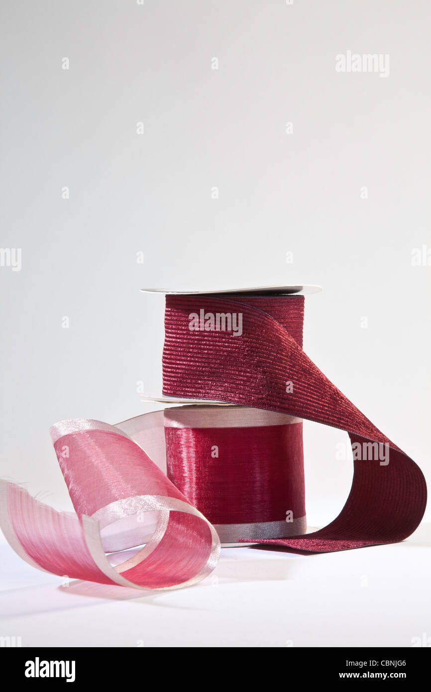"Spools of Ribbon Stock Photo - Alamy