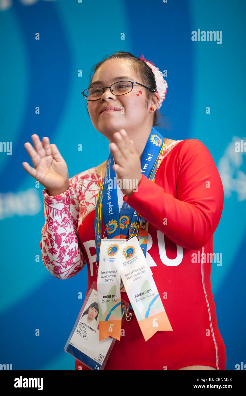 Special Olympics World Summer Games in Athens; 2011 -- Medal Ceremony ...
