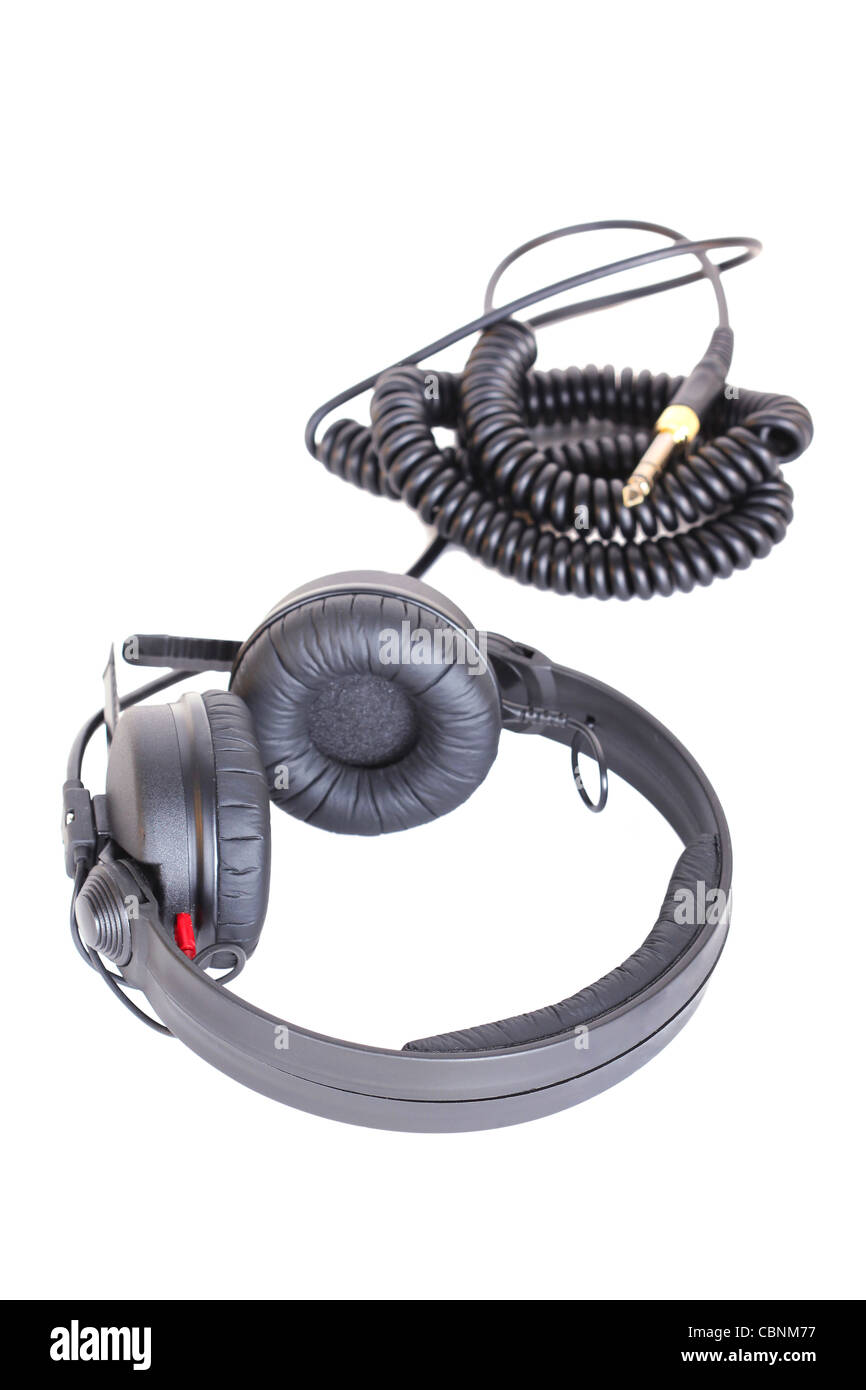 Studio earphone hi-res stock photography and images - Alamy