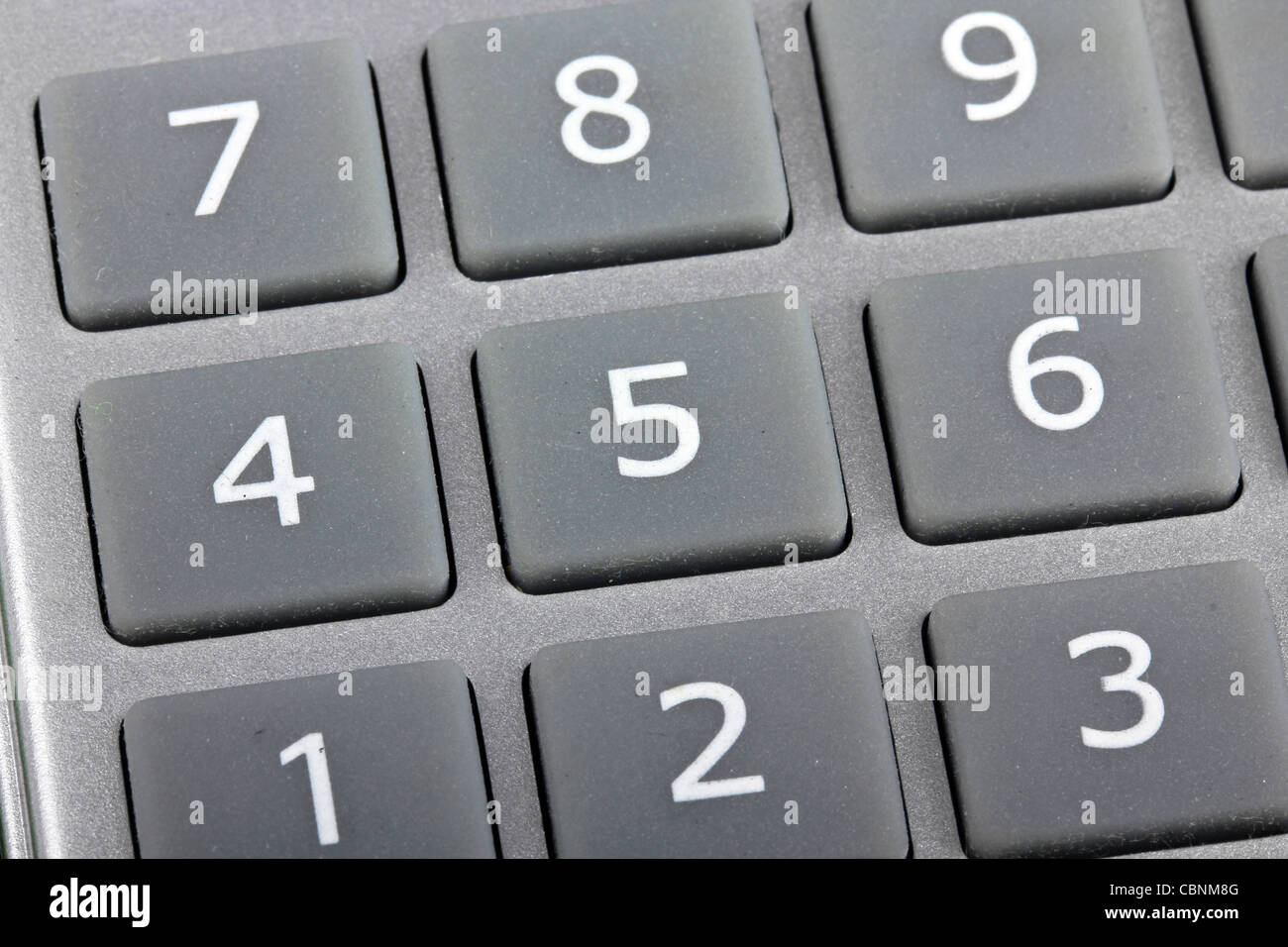 Calculator buttons, closeup Stock Photo - Alamy