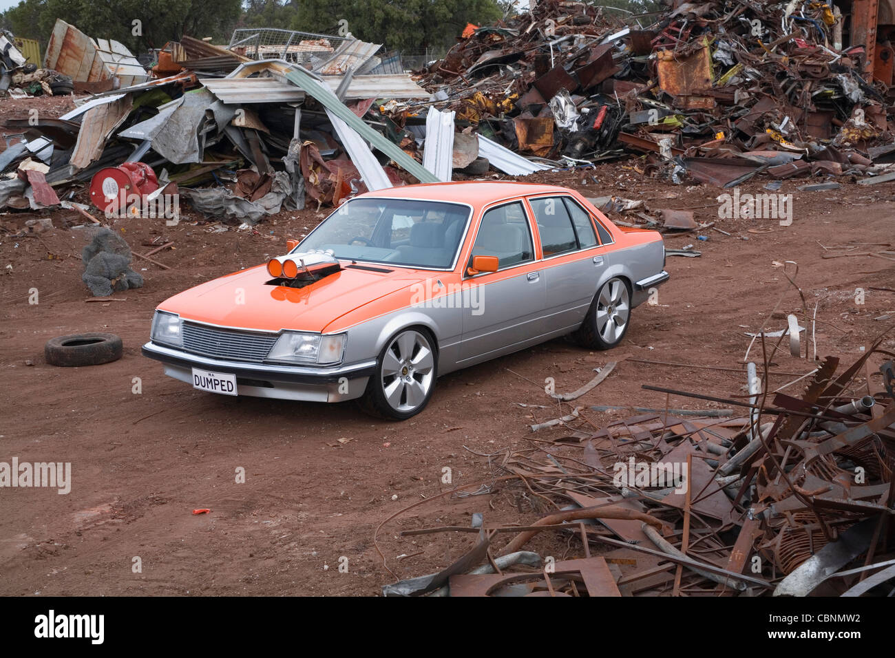 Classic 1980s model Australian Holden Commodore built as a show car ...