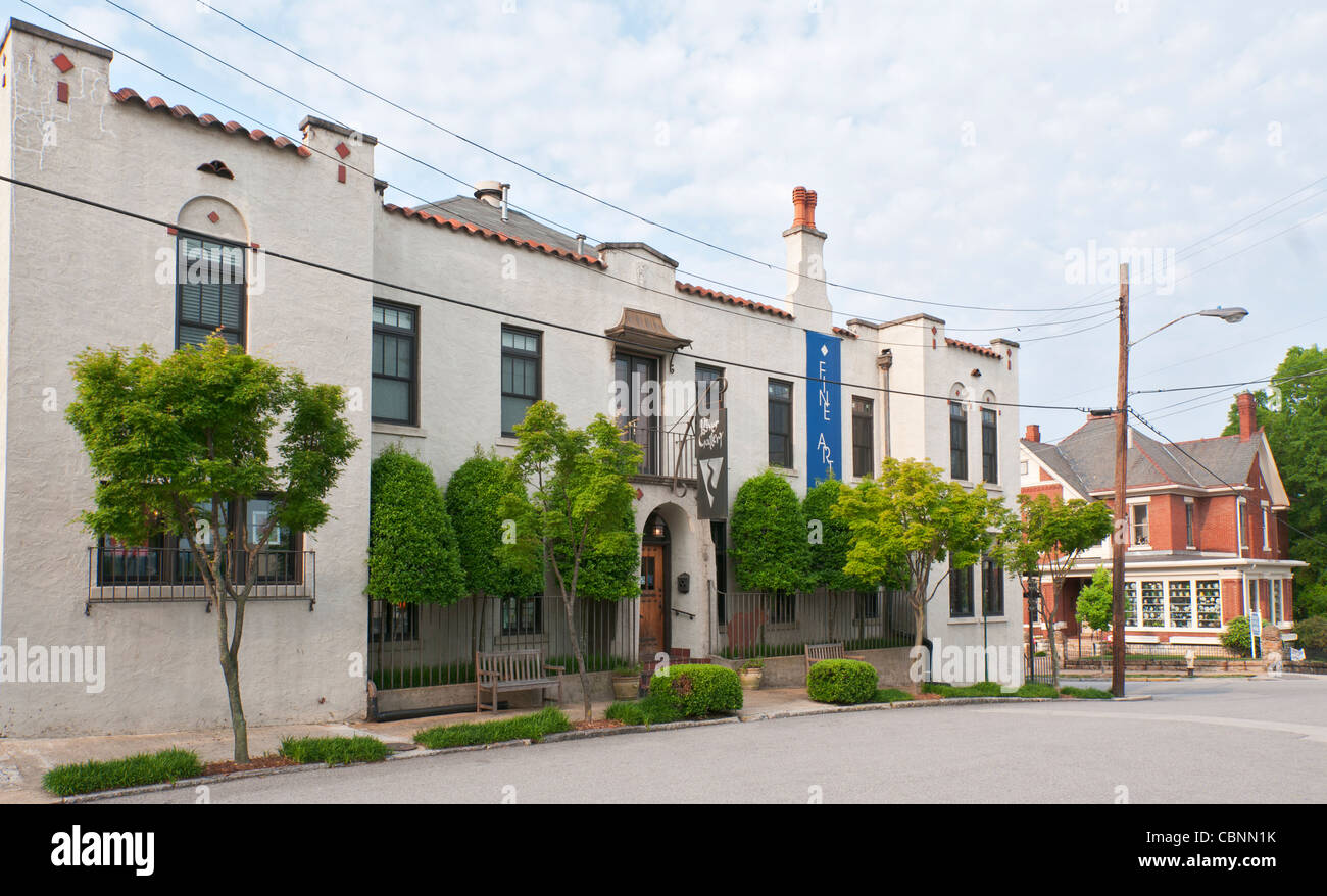 Tennessee, Chattanooga, Bluff View Art District, River Gallery Stock ...