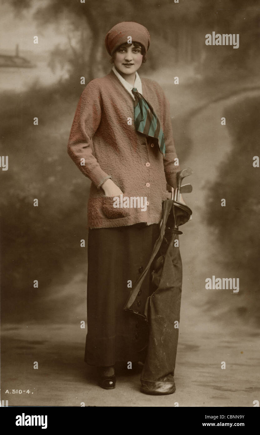 Vintage golfer hi-res stock photography and images - Alamy