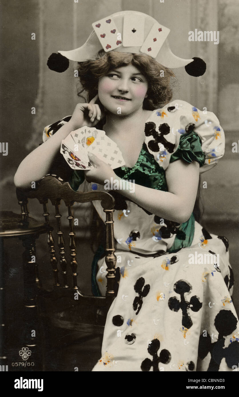 Vintage card player hi-res stock photography and images - Alamy