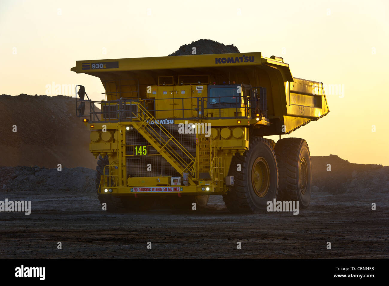 Coal mining truck, Clermont Mines Queensland Australia Stock Photo - Alamy