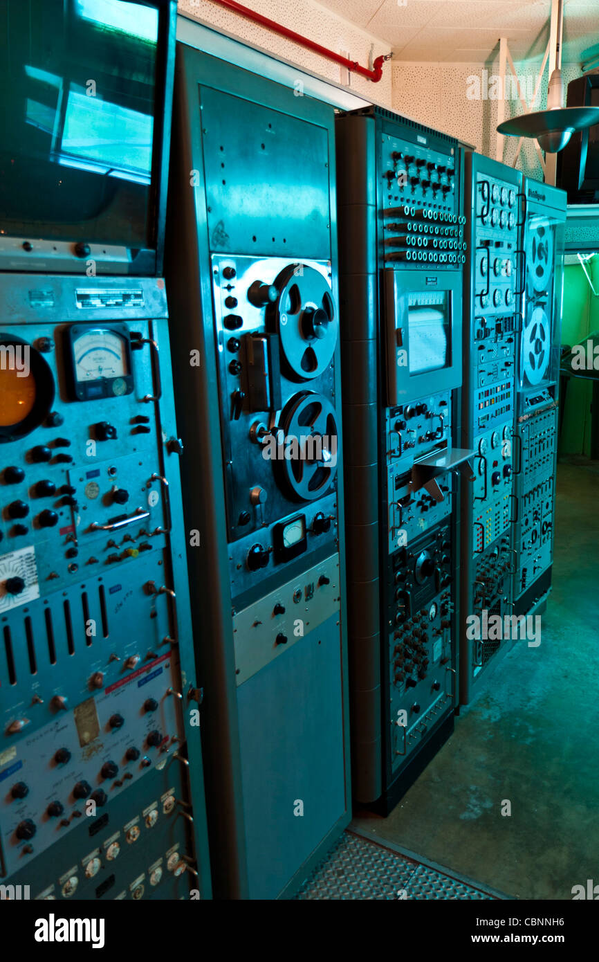 NASA control panel Stock Photo - Alamy