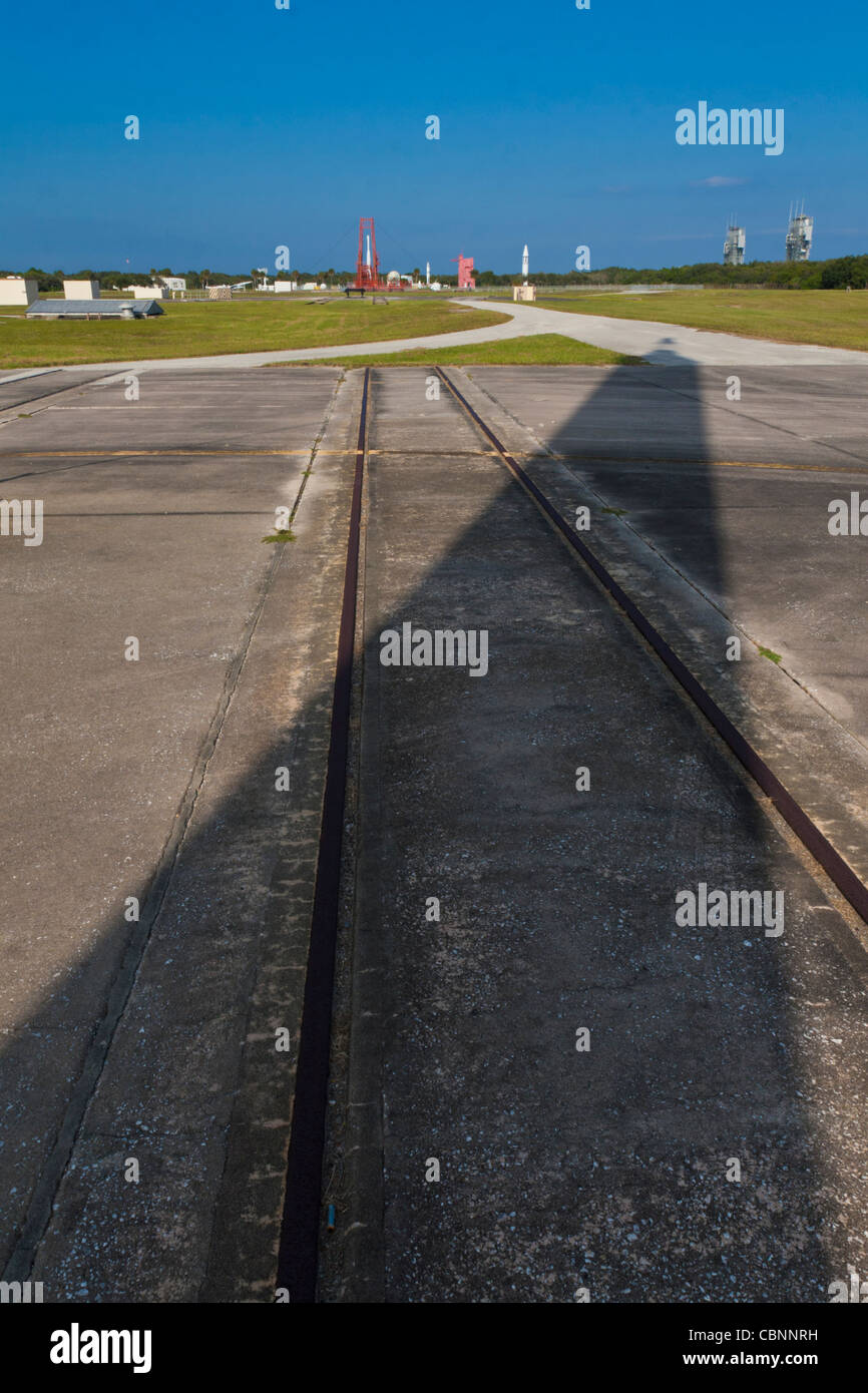Shadow of Mercury/Redstone rocket in Cape Canaveral Stock Photo - Alamy