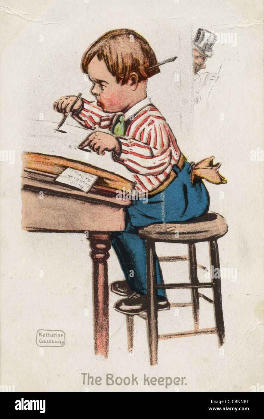 Bookkeeper old hi-res stock photography and images - Alamy