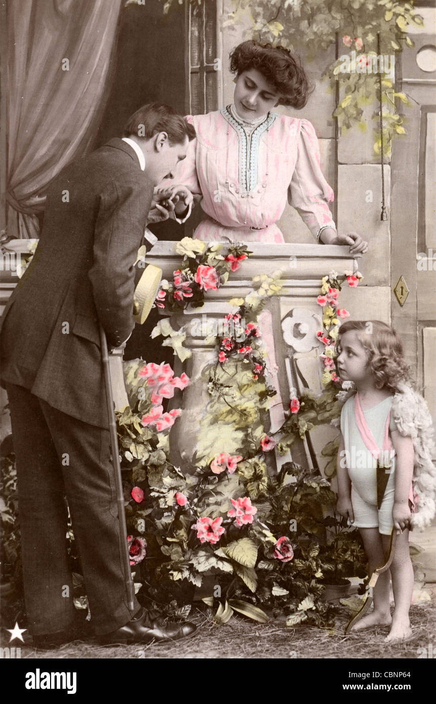 Edwardian couple hi-res stock photography and images - Alamy