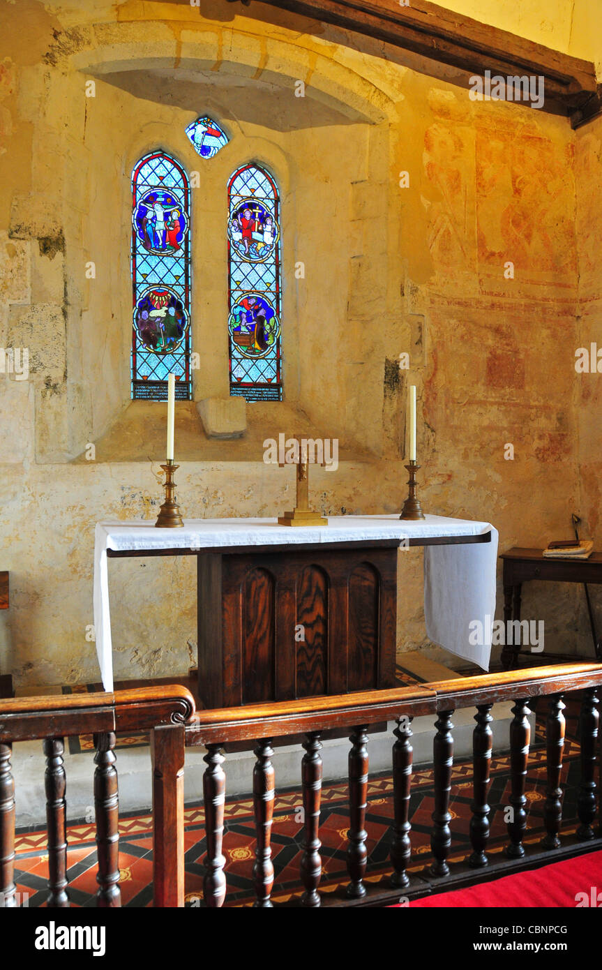 Hardham Parish Church Stock Photo - Alamy